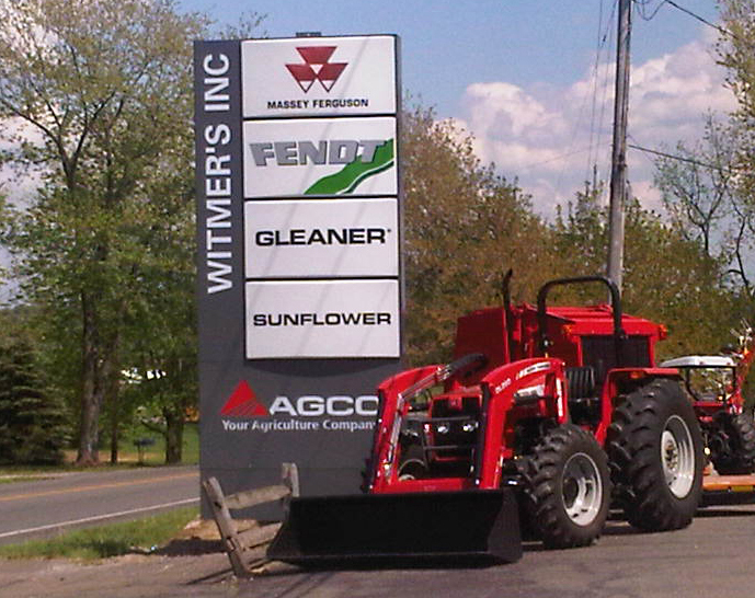 Dualite - Agriculture Equipment Dealer Signage