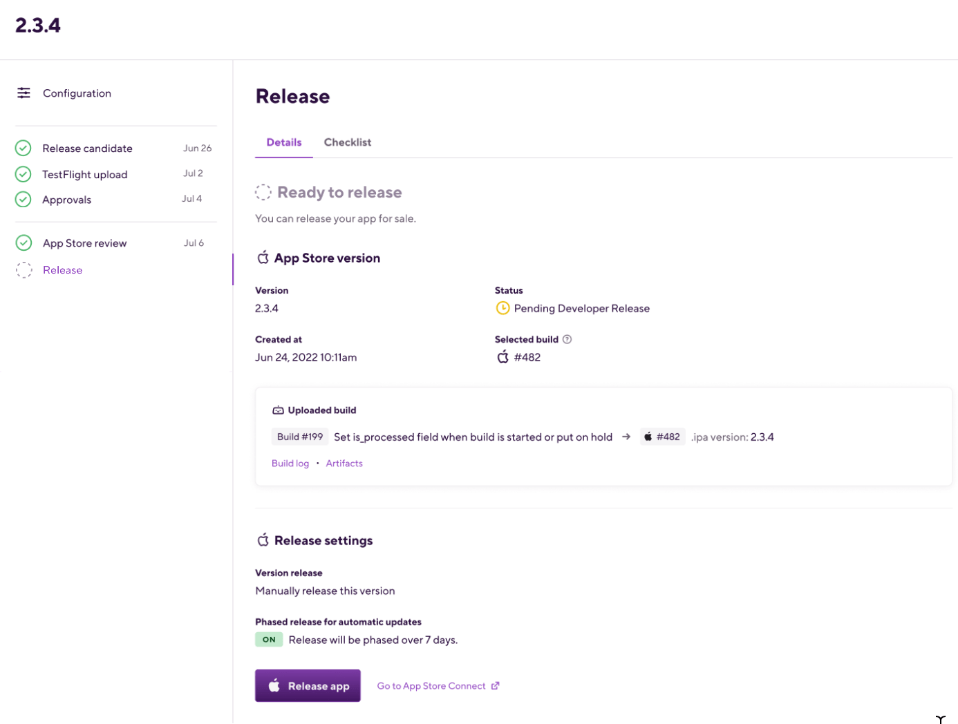 Automated Release Management | Bitrise