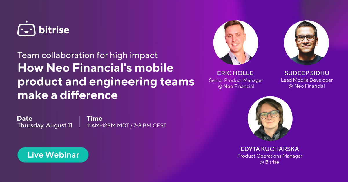 Bitrise - Mobile DevOps automation, and mobile CI/CD
