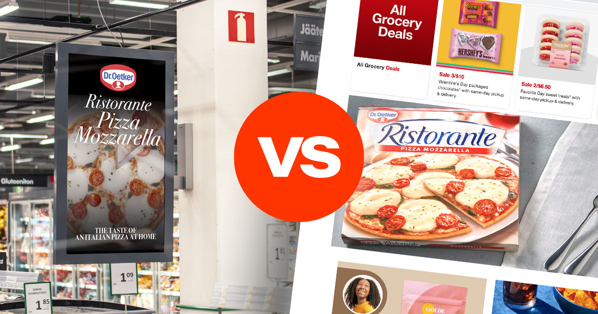 Doohlabs - Online and in-store retail media – how do they differ?