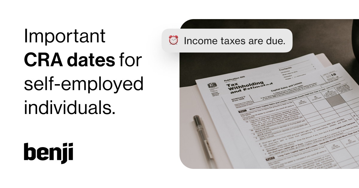 Important 2024 CRA dates for self-employed Canadians