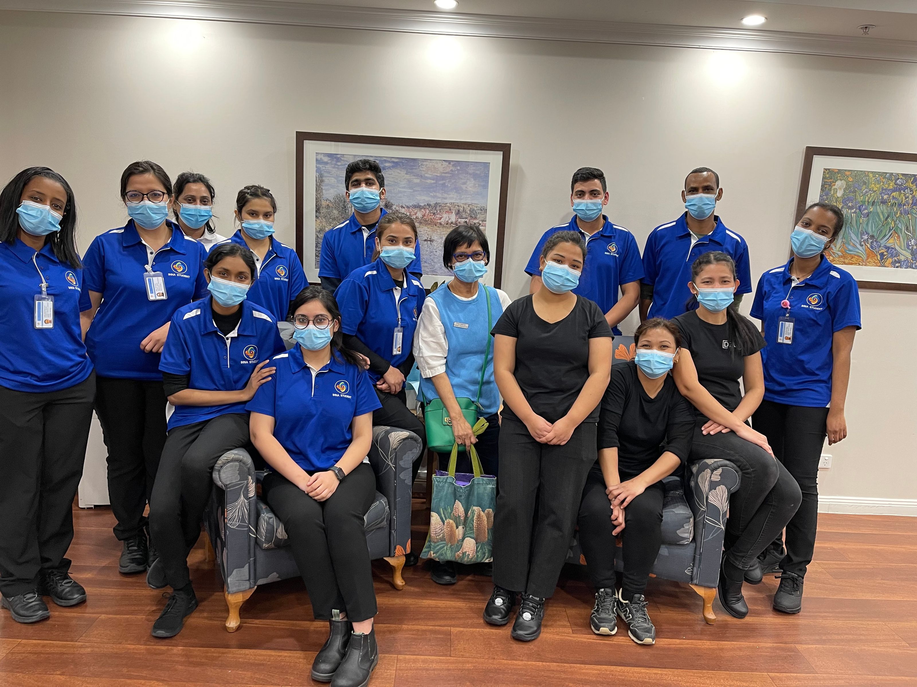 2023 Students & Nurses Volunteer At MACG Aged Care Homes
