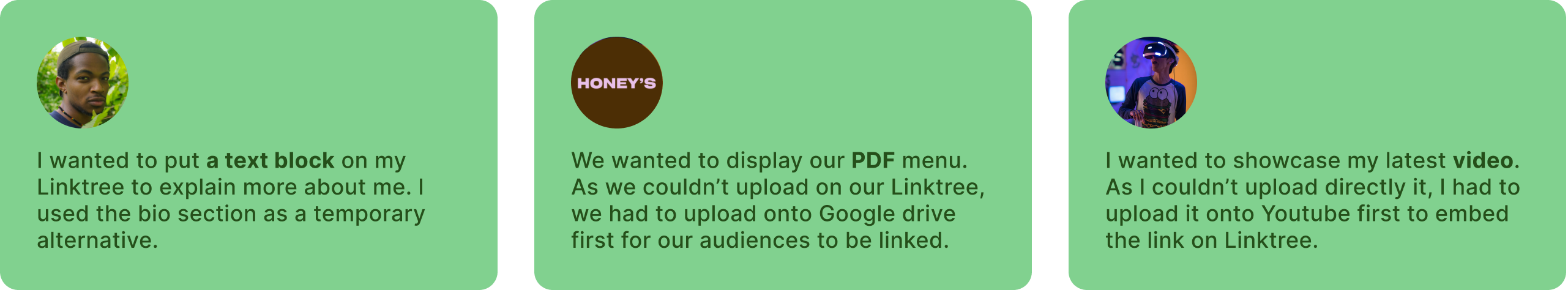 Linktree - Enhancing Link Capability