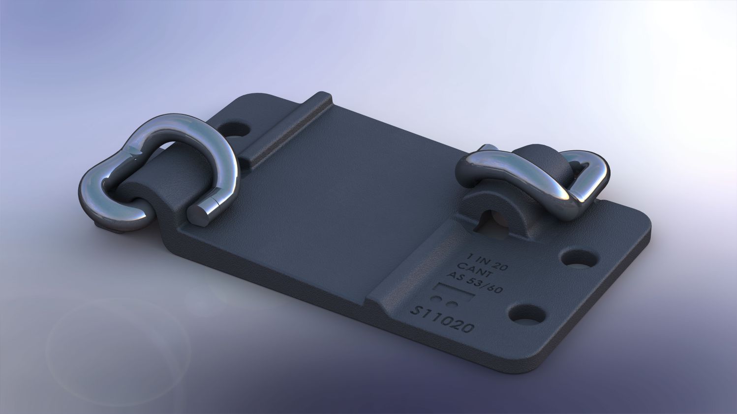 Sleeper Plates AS1085.3 - Cold Forge Rail Products