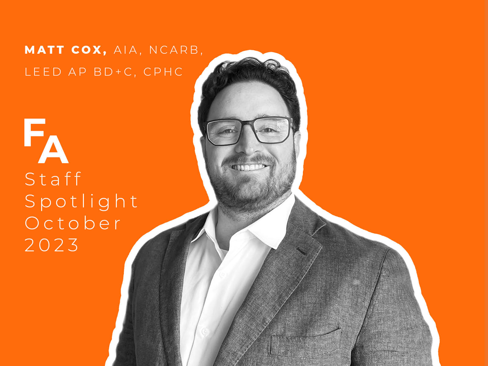 Staff Spotlight: Matthew Cox I News and Events