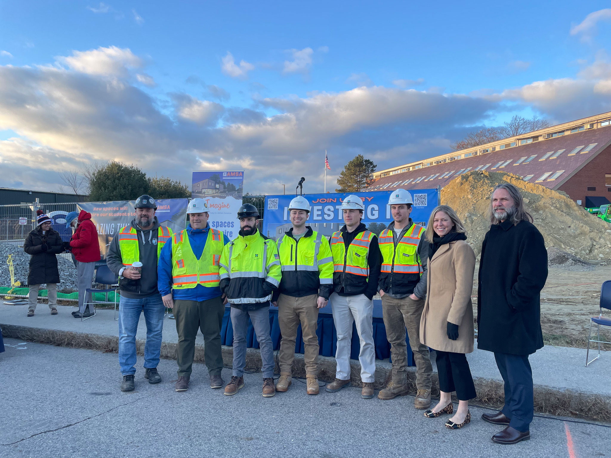 Celebrating Progress: AMSA Breaks Ground on a New Academic Building I ...