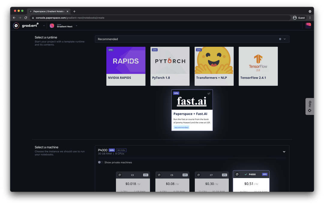 Fully Managed Notebooks for AI Development | Paperspace