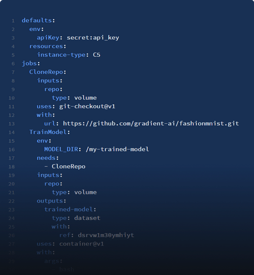 Workflows: CI/CD Automation for AI Workloads | Paperspace