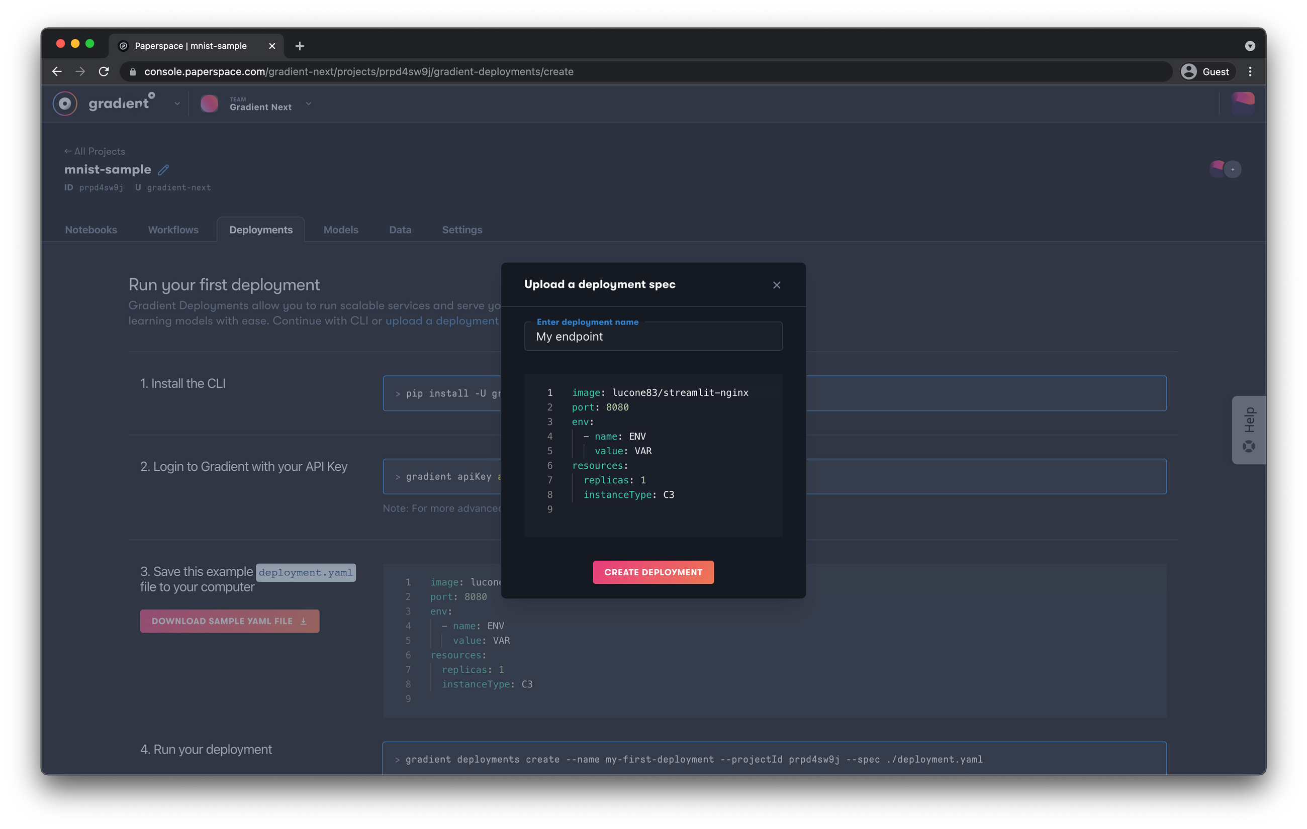 Deploy & Scale Your AI Model on Powerful Infrastructure | Paperspace