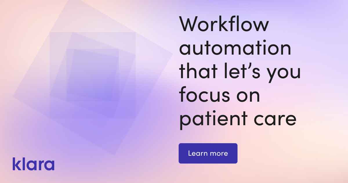 Workflow Automation For Healthcare Providers | Klara