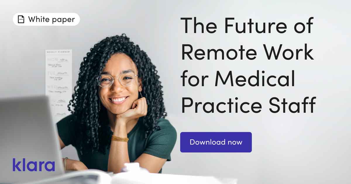 The Future of Remote Work for Medical Practice Staff