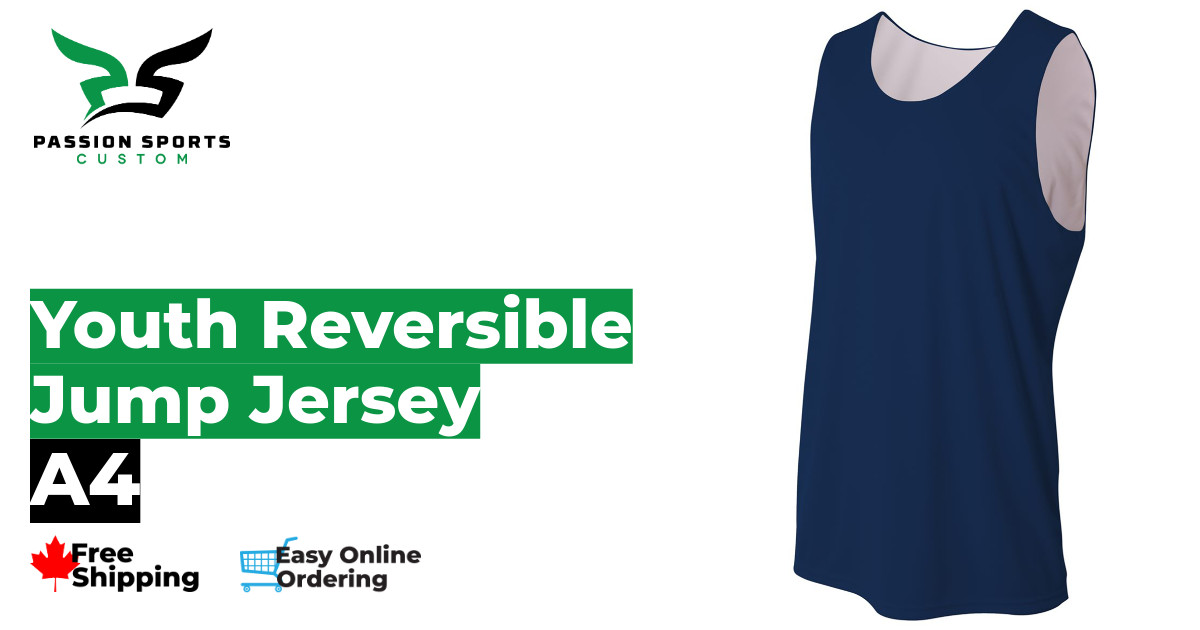 A4 Youth Reversible Jump Jersey | Passion Sports Custom