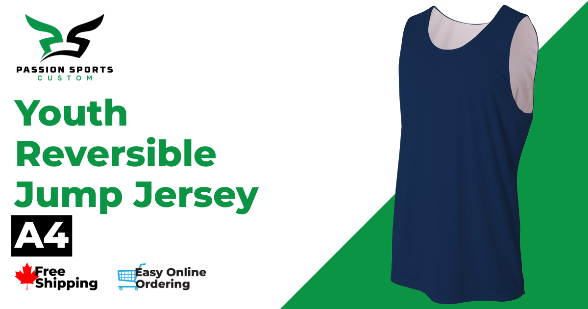 A4 Youth Reversible Jump Jersey | Passion Sports Custom
