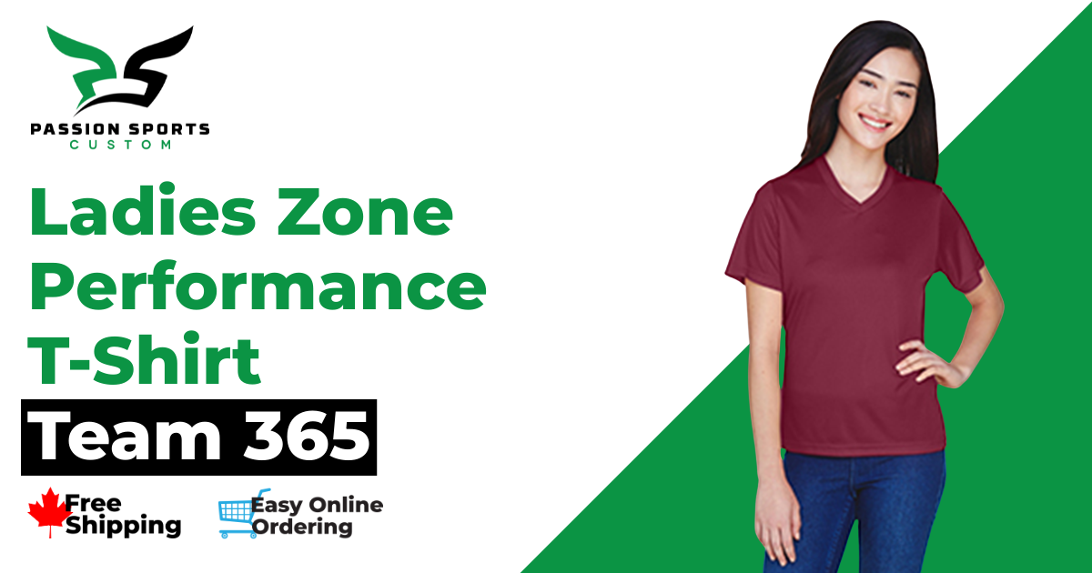 Team 365 Ladies Zone Performance T-Shirt | Passion Sports Custom