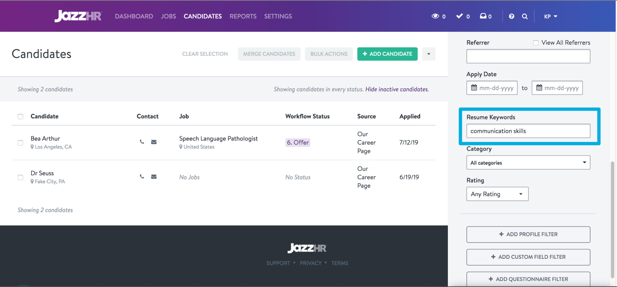 The Top 13 Best Applicant Tracking Systems (ATS) - 2022 ...