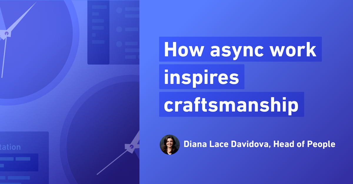 How async work inspires craftsmanship | Whimsical