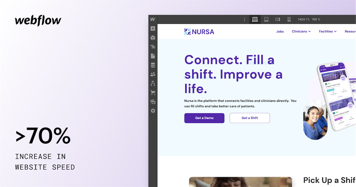 How Nursa delivers quality care at scale with Webflow | Webflow