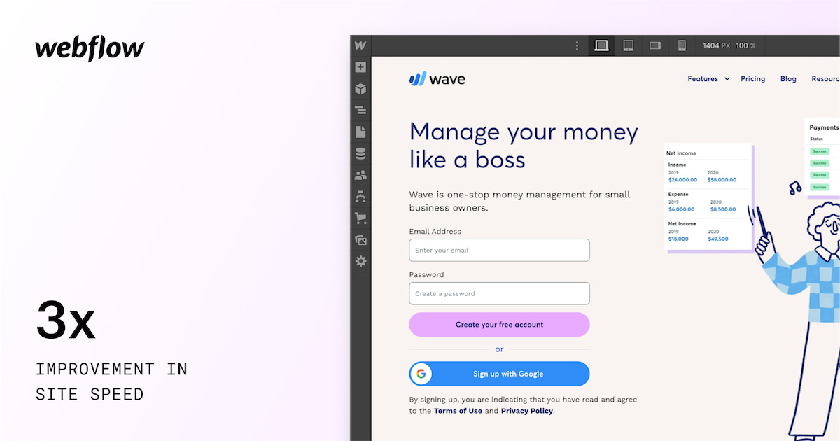 How Wave refreshed their website and gained more design flexibility ...