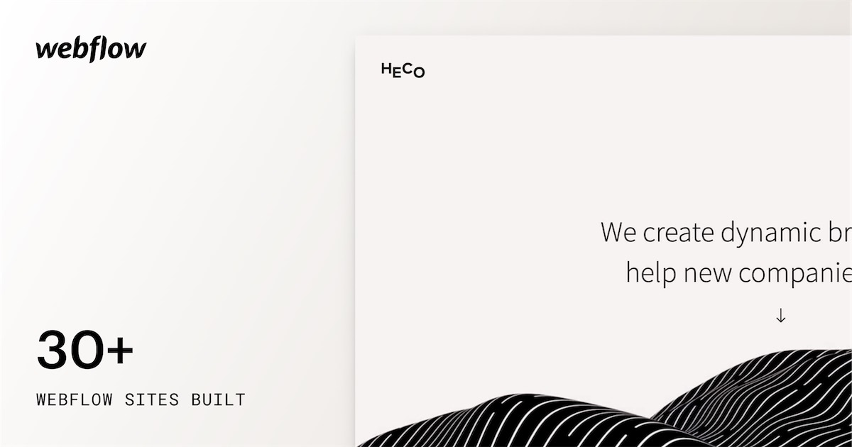 Heco builds world-class sites for clients | Webflow