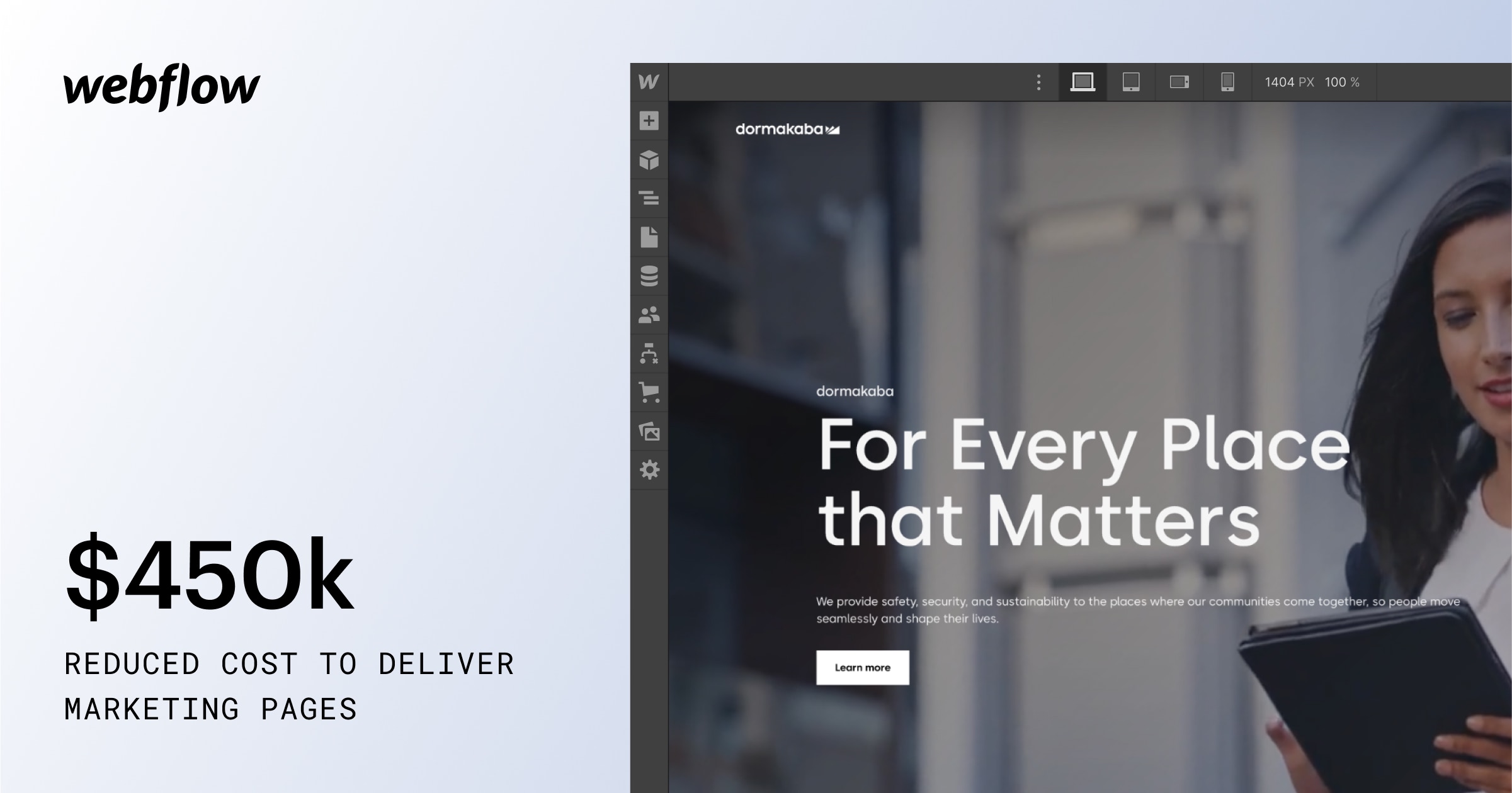 How dormakaba reduces costs and unifies its global brand with Webflow | Webflow