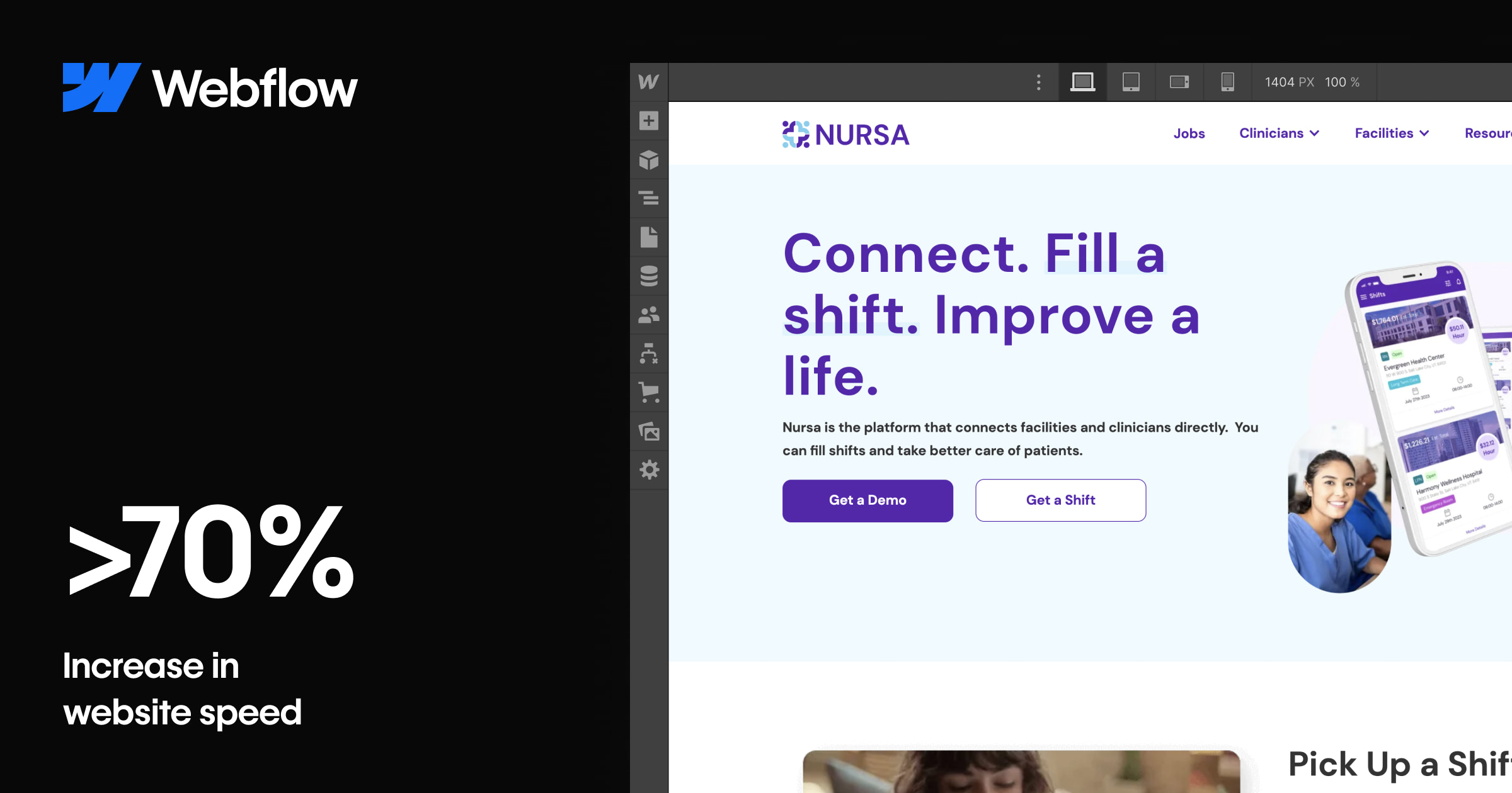 How Nursa delivers quality care at scale with Webflow | Webflow