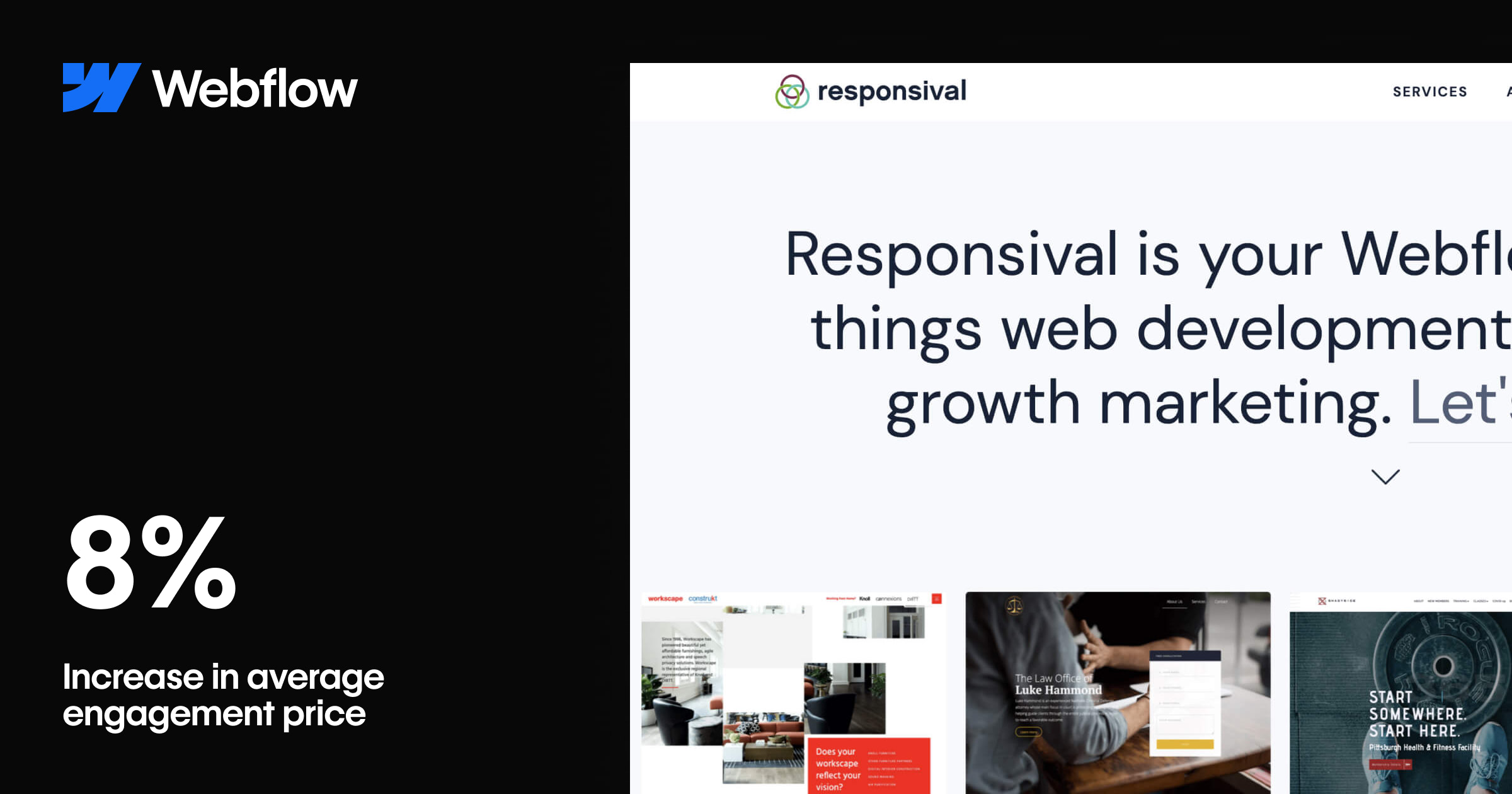 How Webflow enabled Responsival to grow their business and transition to Enterprise-level ...