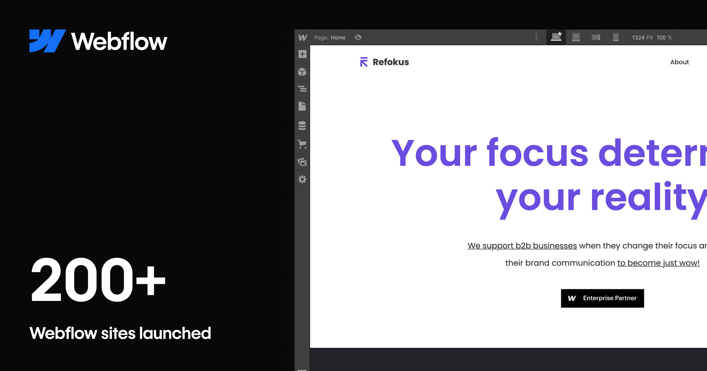 Refokus uses Webflow to help clients push their business to new levels | Webflow