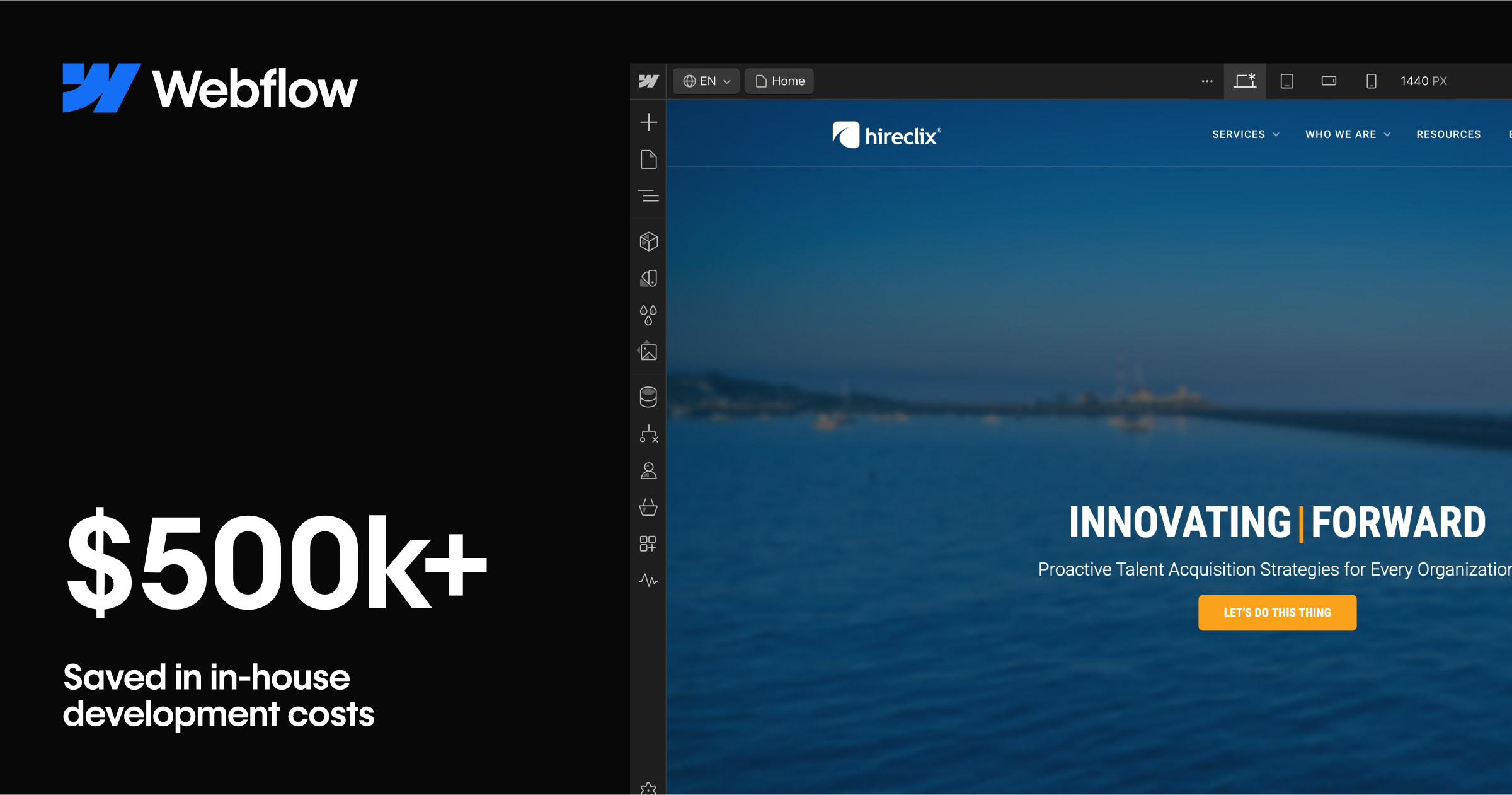How HireClix is modernizing the recruitment industry with Webflow | Webflow