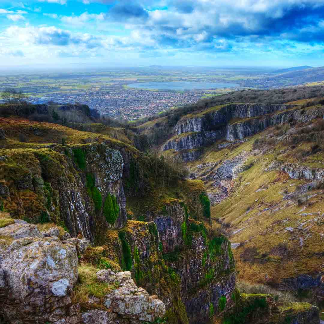 Cheddar Gorge for School Trips to Cornwall