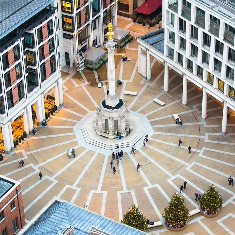 Paternoster Square for School Trips to