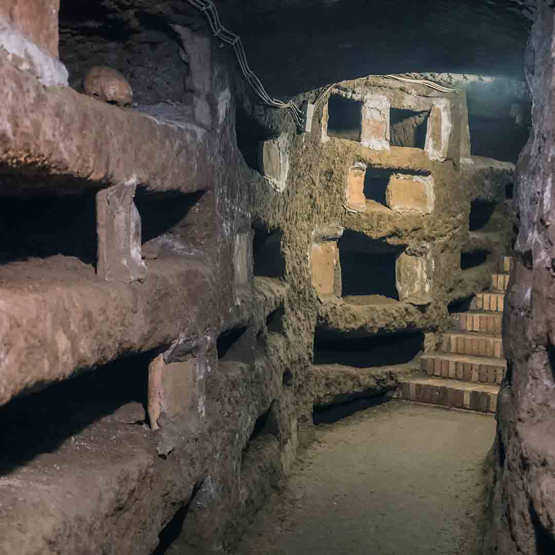 The Catacombs for School Trips to Rome