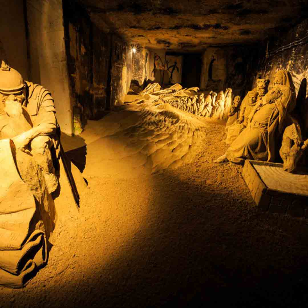 Valkenburg Caves for School Trips to Dutch Coast