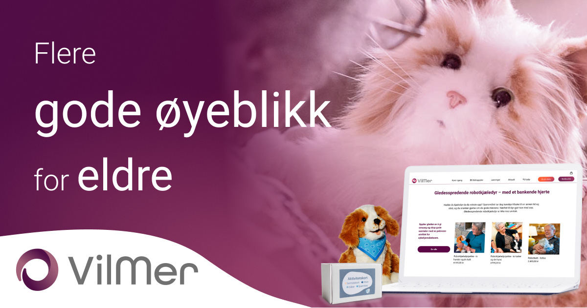 VilMer nettbutikk - aktivitetsprodukter for eldre