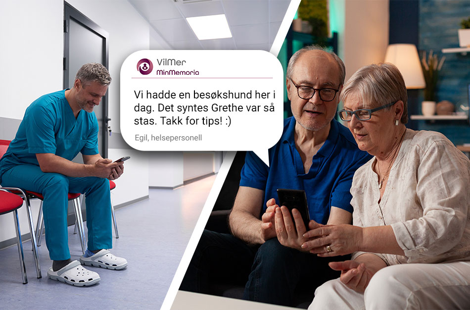 Pårørende og omsorgstjenesten opplever bedre dialog med MinMemoria