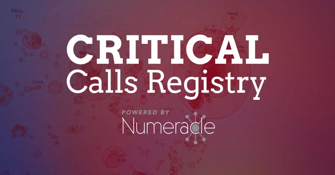 Join the Critical Calls Registry