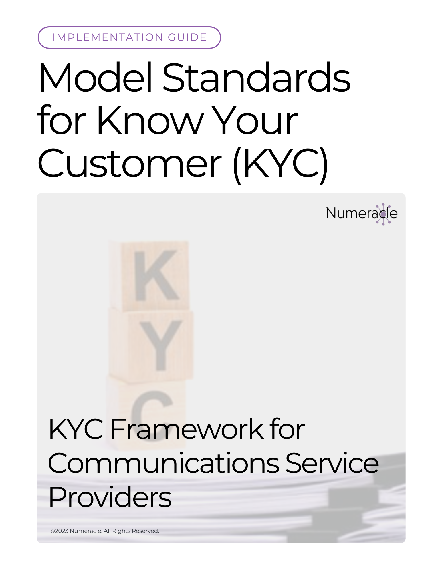 Numeracle's KYC Policy Guide
