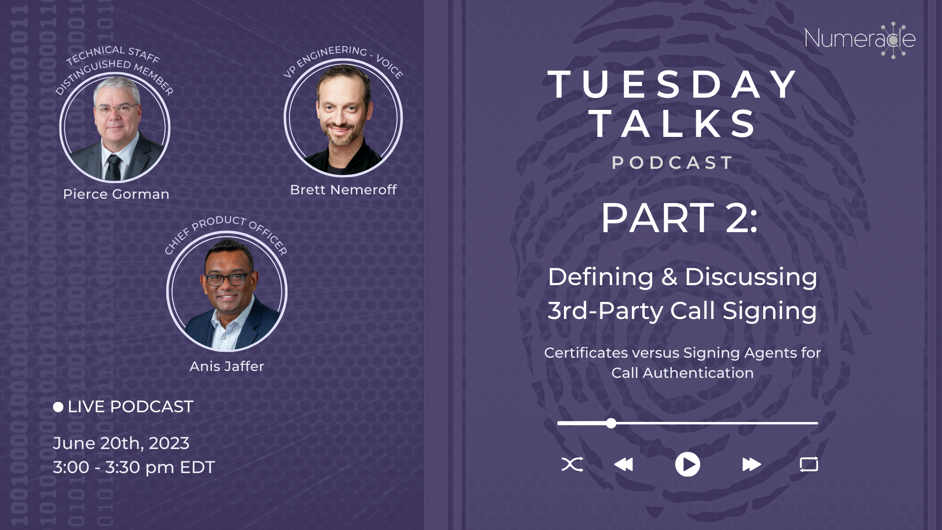 PART 2: Defining & Discussing 3rd-Party Call Signing