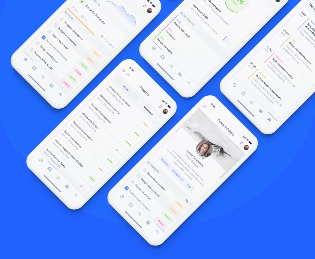 High-quality graphics assets, design systems, UI kits for Figma and Sketch