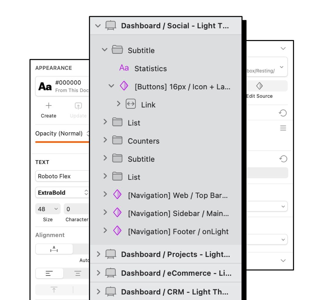 Bruddle - Neo brutalism UI kit for SaaS Dashboards