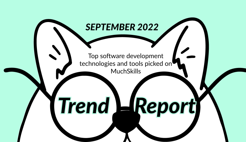 Top Software Development Technologies and Tools picked on MuchSkills
