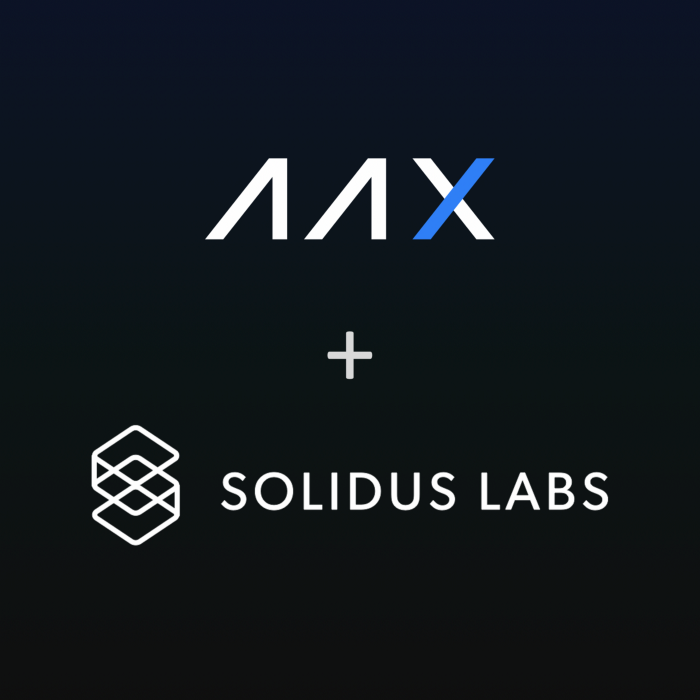Announcing the Solidus Labs and AAX Partnership - Solidus blog
