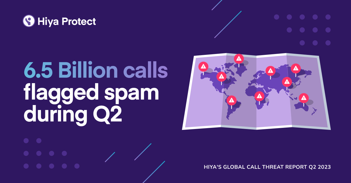 Hiya Global Call Threat Report Q2 2023