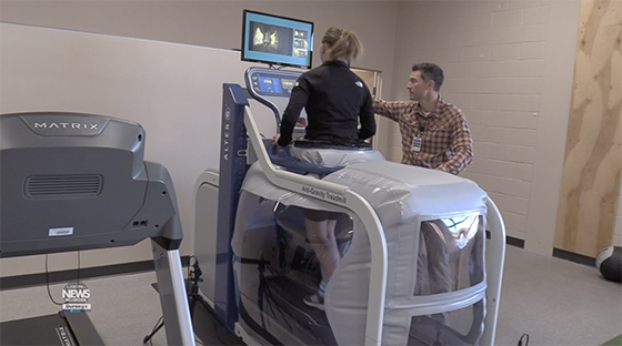 Zero-Gravity Treadmill Shortens Recovery 11/18/2019