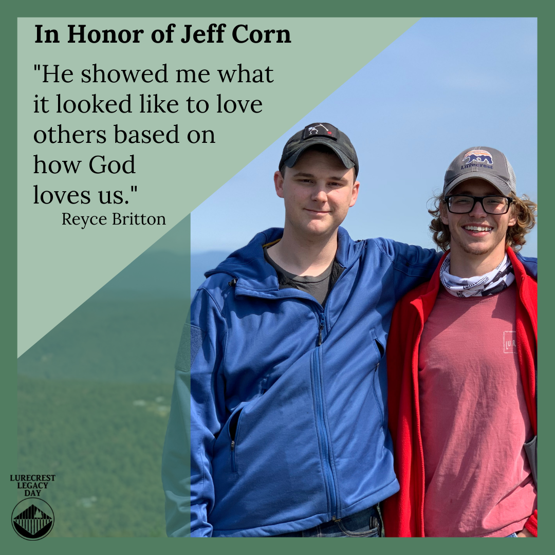 In Honor of Jeff Corn - Reyce Britton