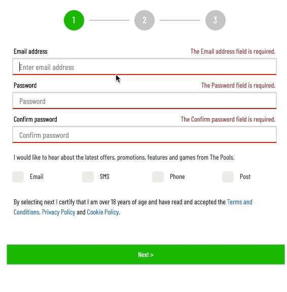 How to Use Error Messages in Online Forms