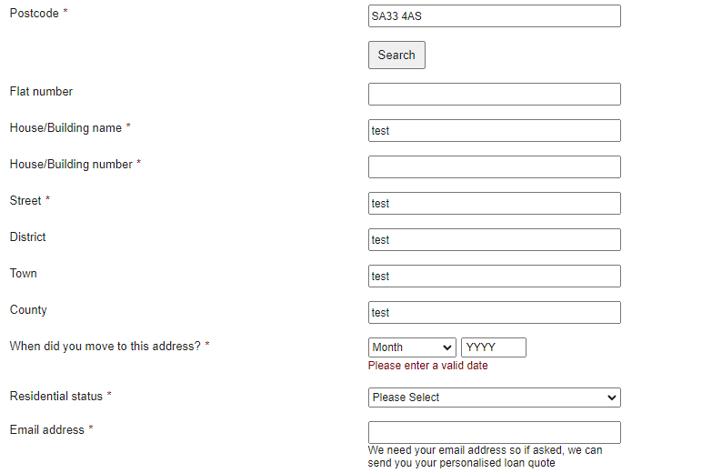 Form Optimization Teardown: Personal Loans