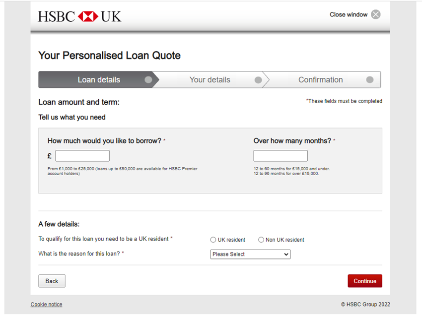 Form Optimization Teardown: Personal Loans