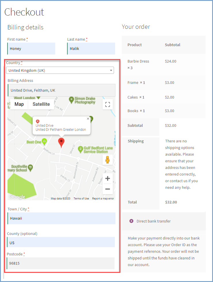 How checkout form experience influences conversion rate