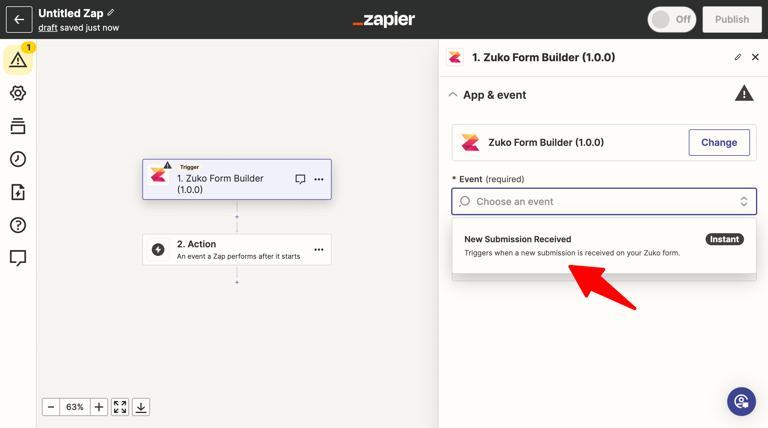 Zuko Guides | Zapier Integration