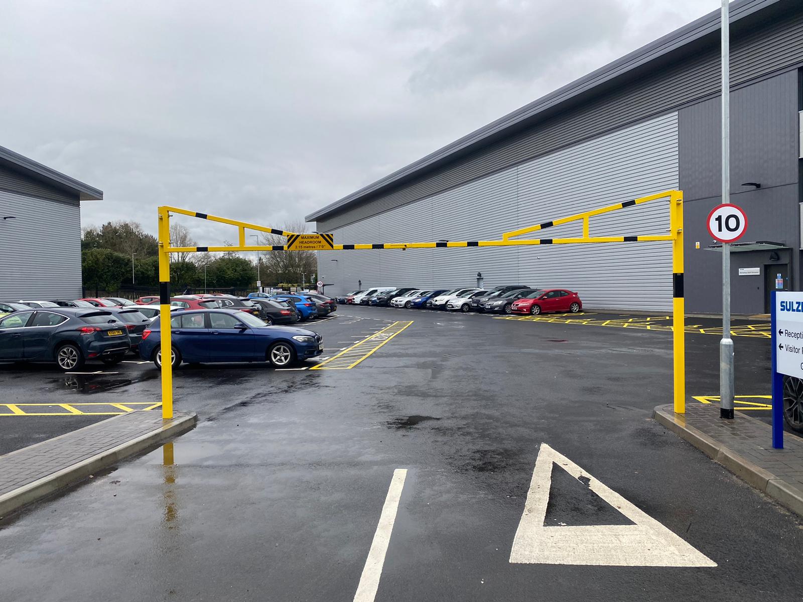 Traffic flow with car park barriersAremco Barriers & Bollards